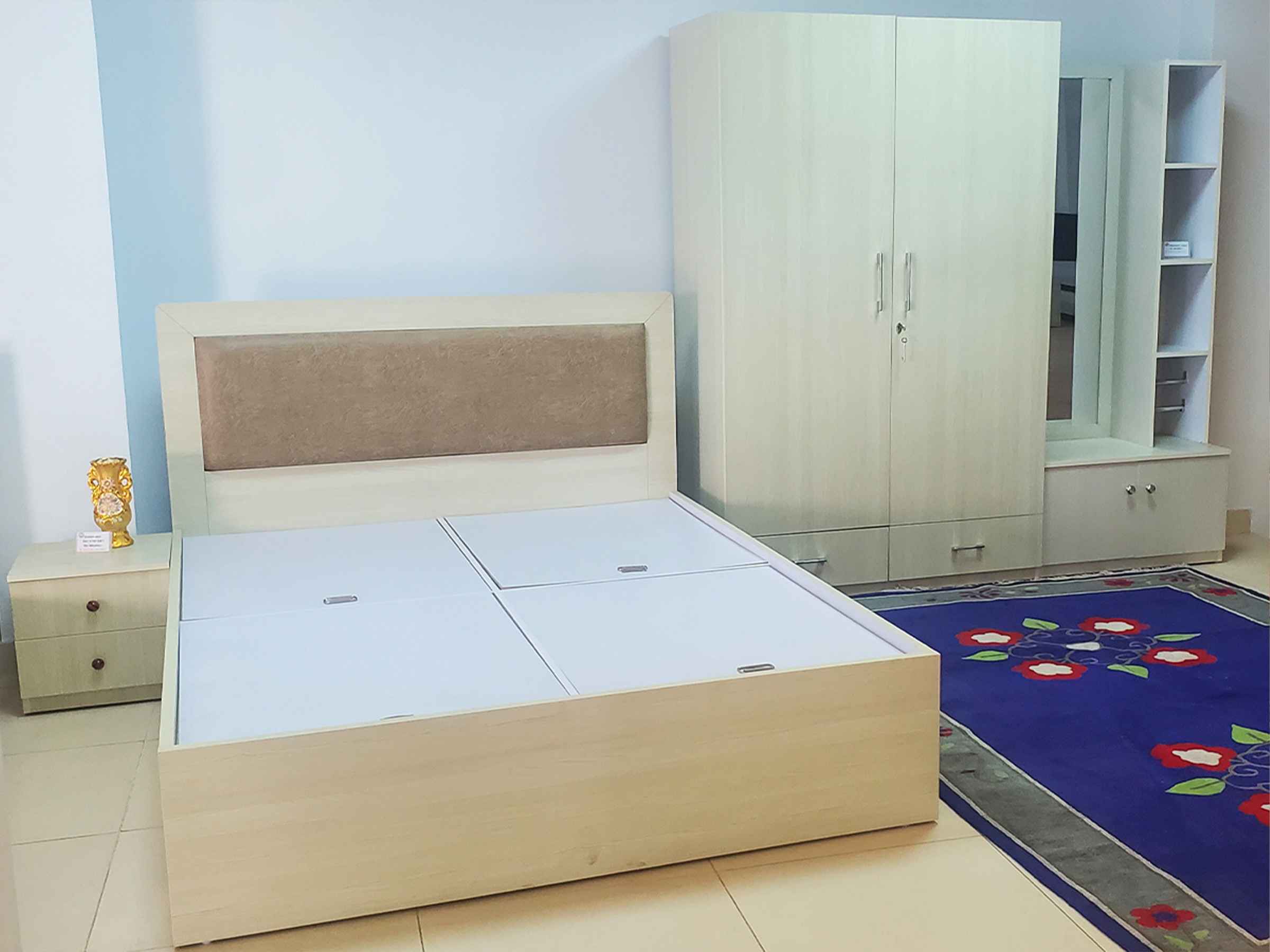 Combo Set - Bed, Wardrobe & Dressing Table