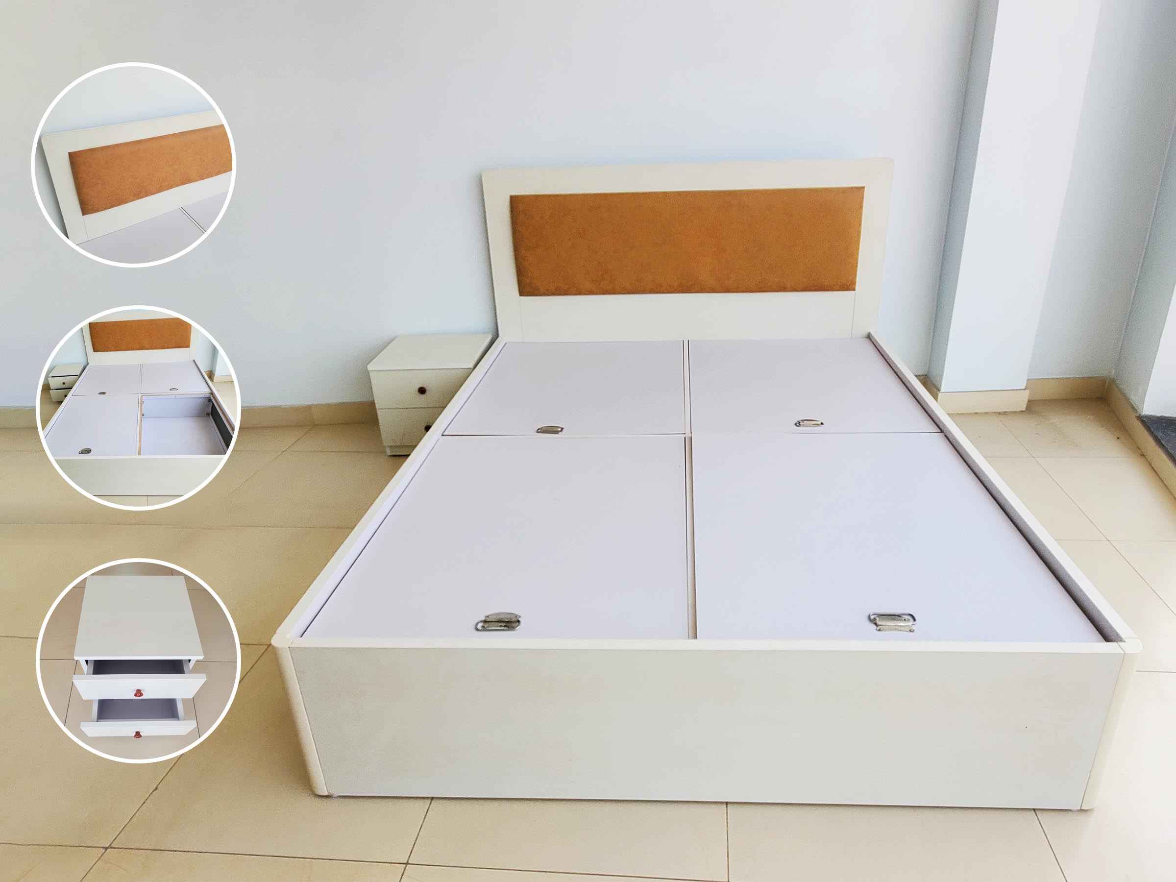 Golden Top Modular Bed