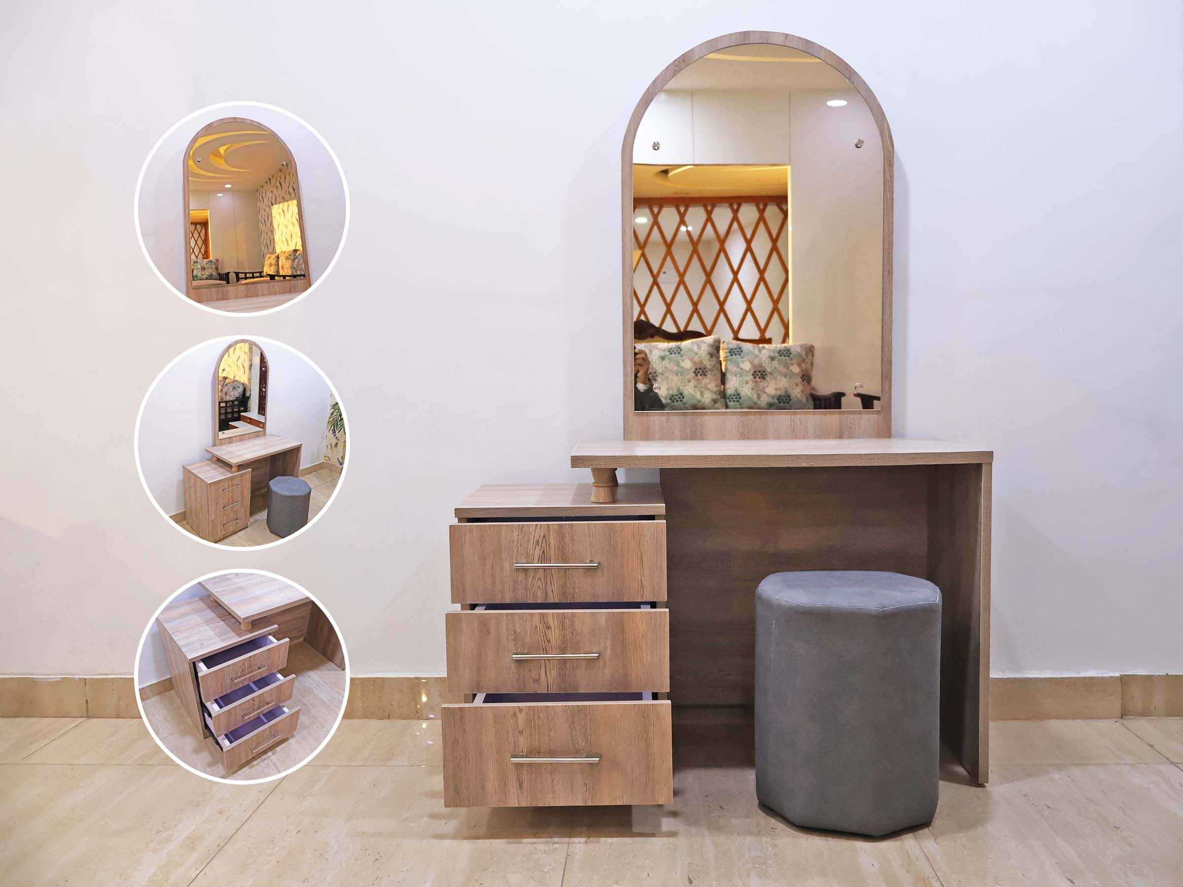 Dressing Table with Stool