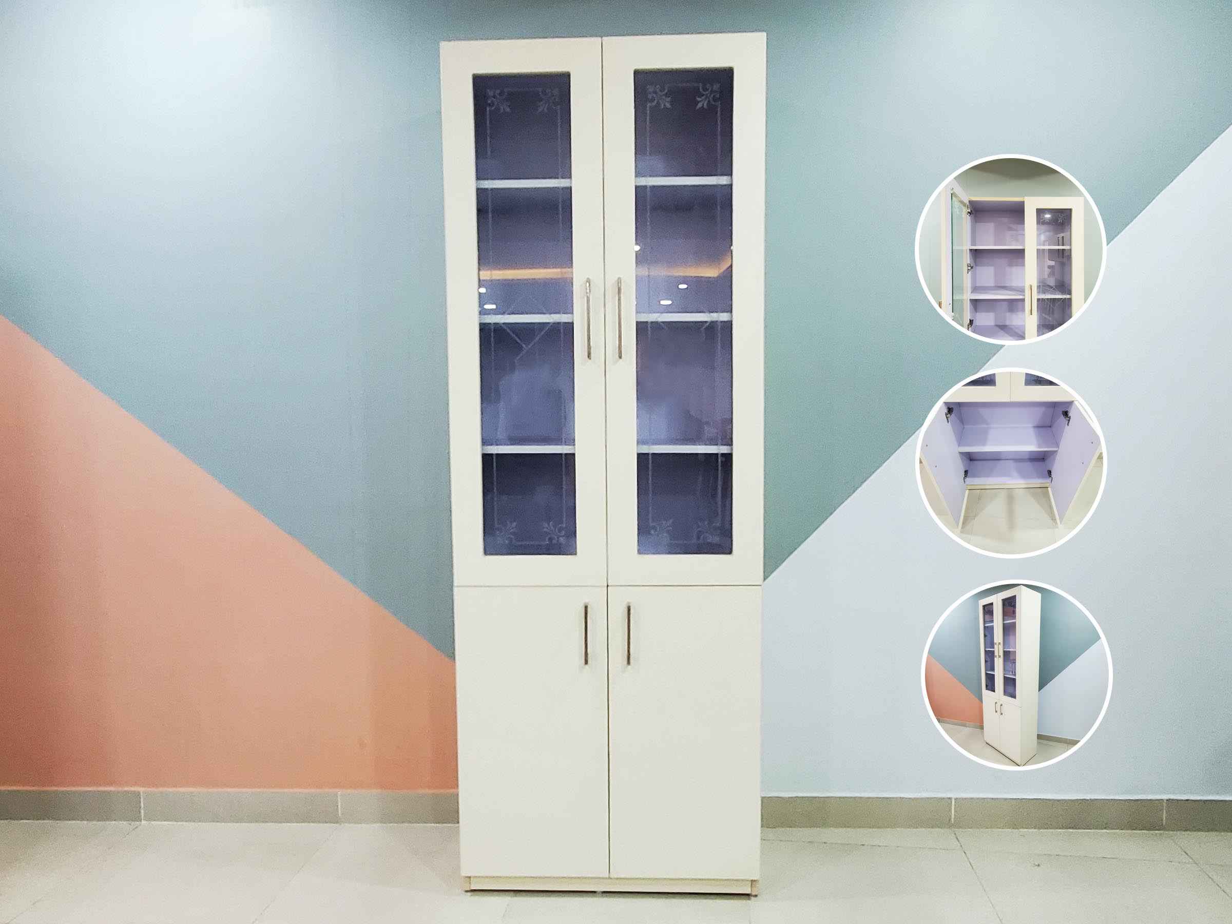 White Modular Kitchen Rack