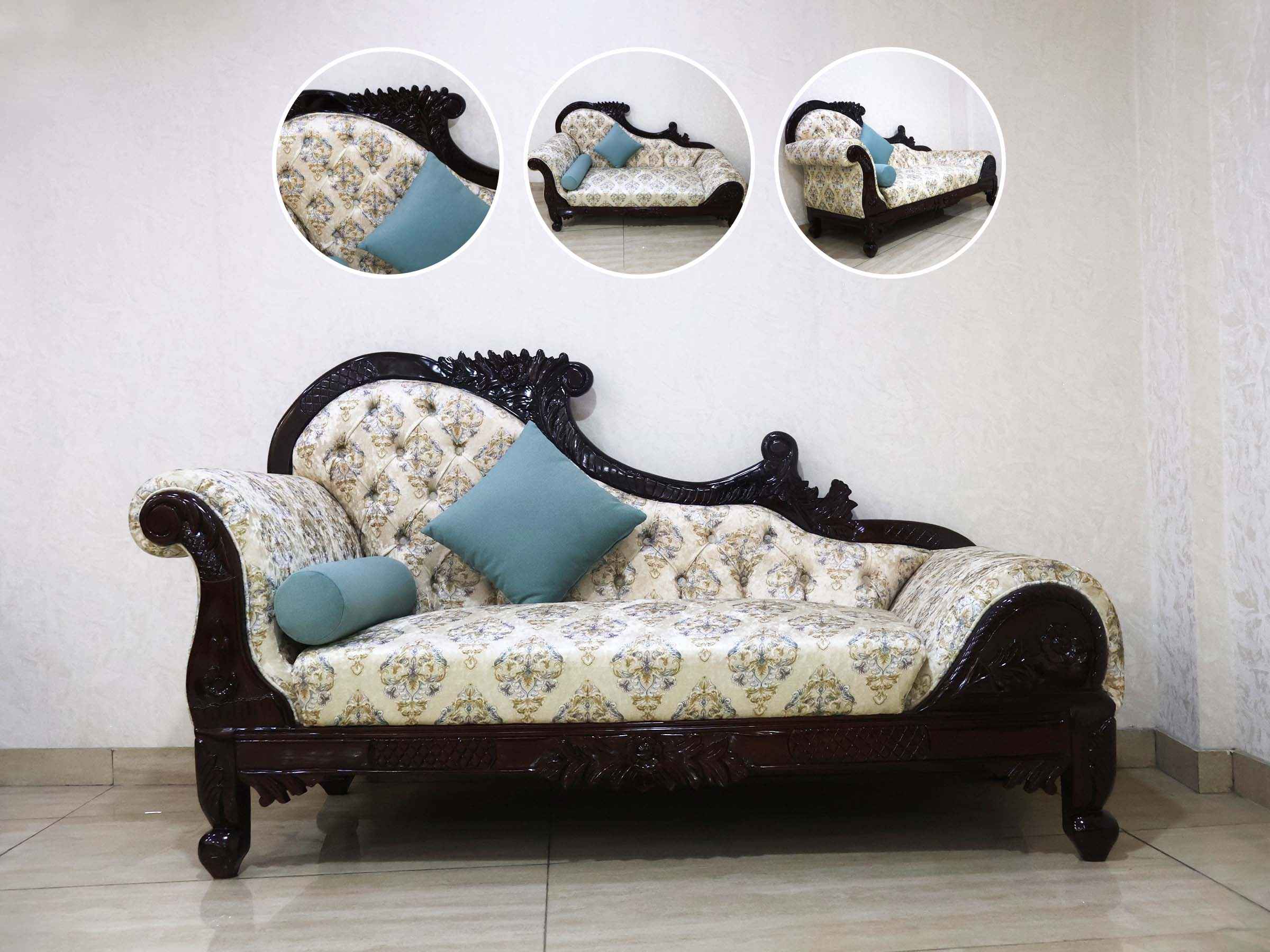 Majestic Carved Diwan