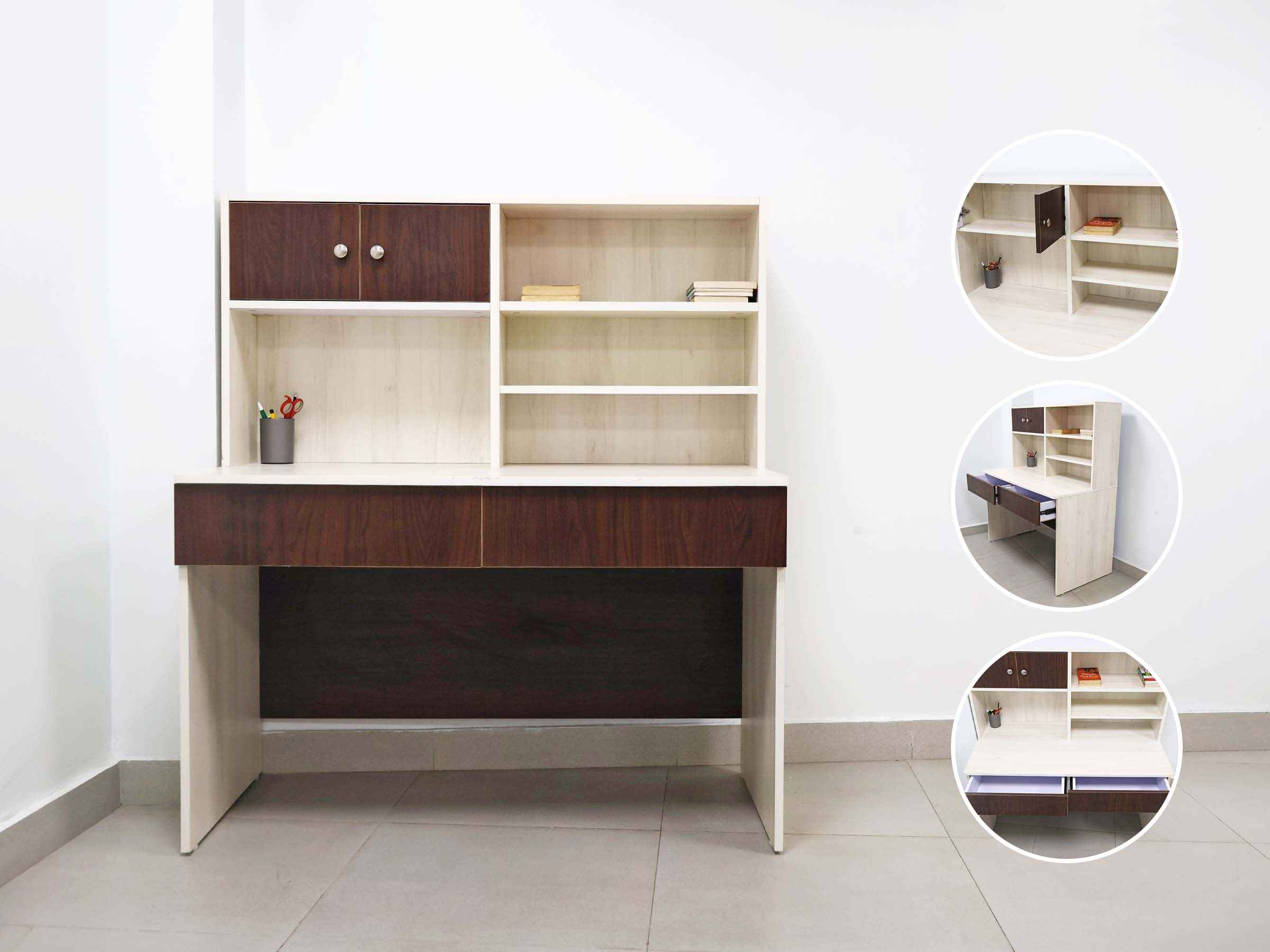 Double Drawer Study Table