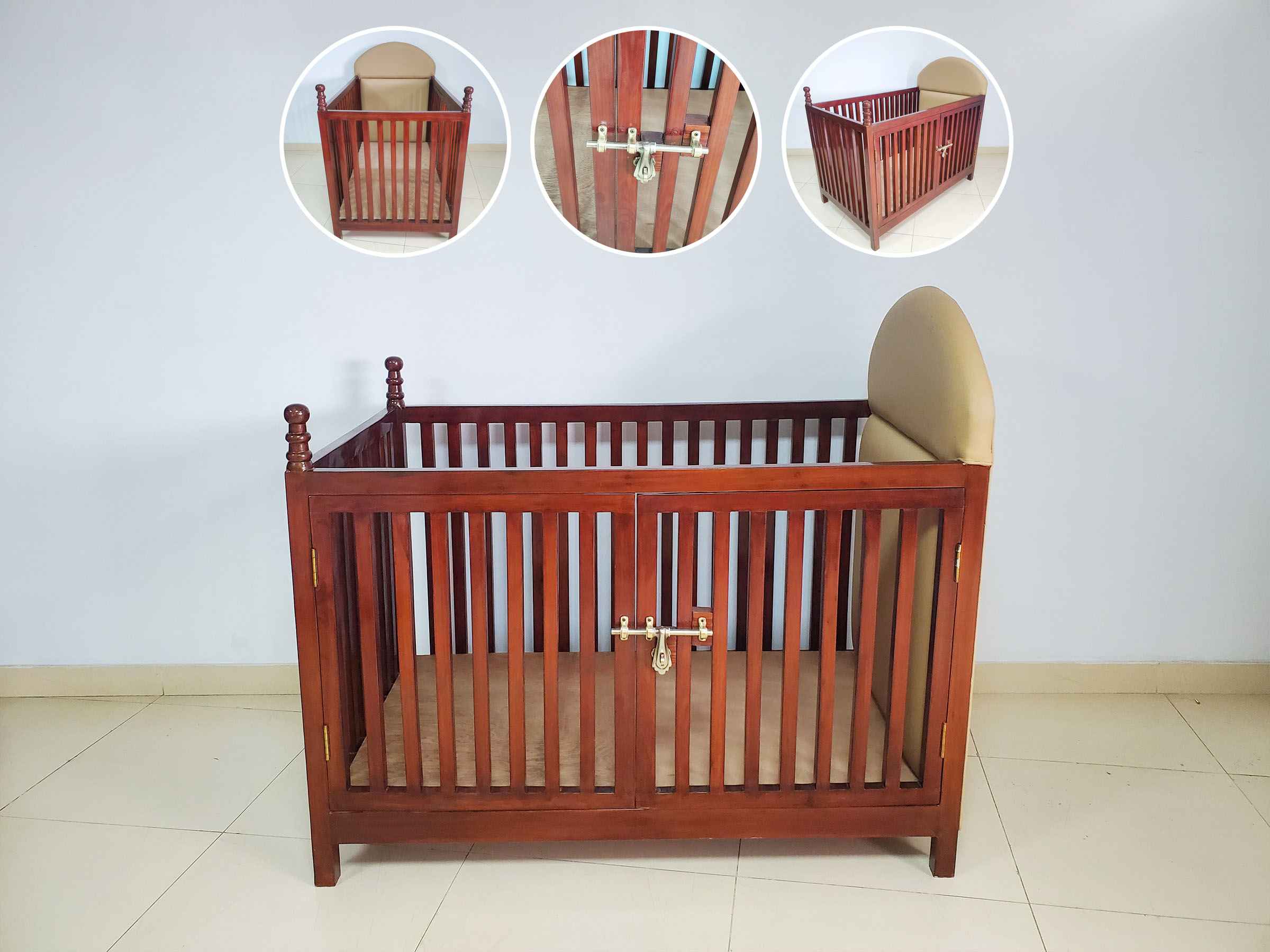 Baby Cot with lock